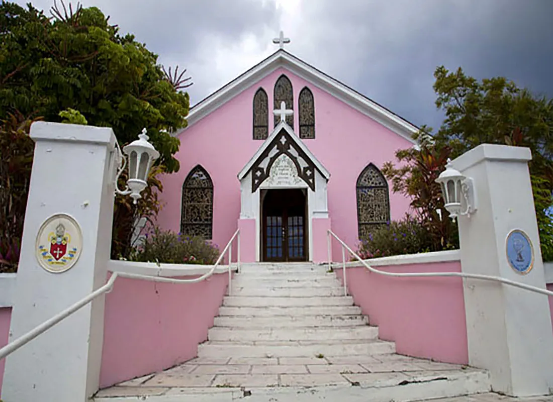 St John’s Anglican Church in Harbour Island. Places to visit.